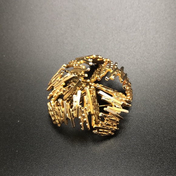 Grosse | Jewelry | Grosse Germany 966 Stunning Brutalist Brooch Signed ...